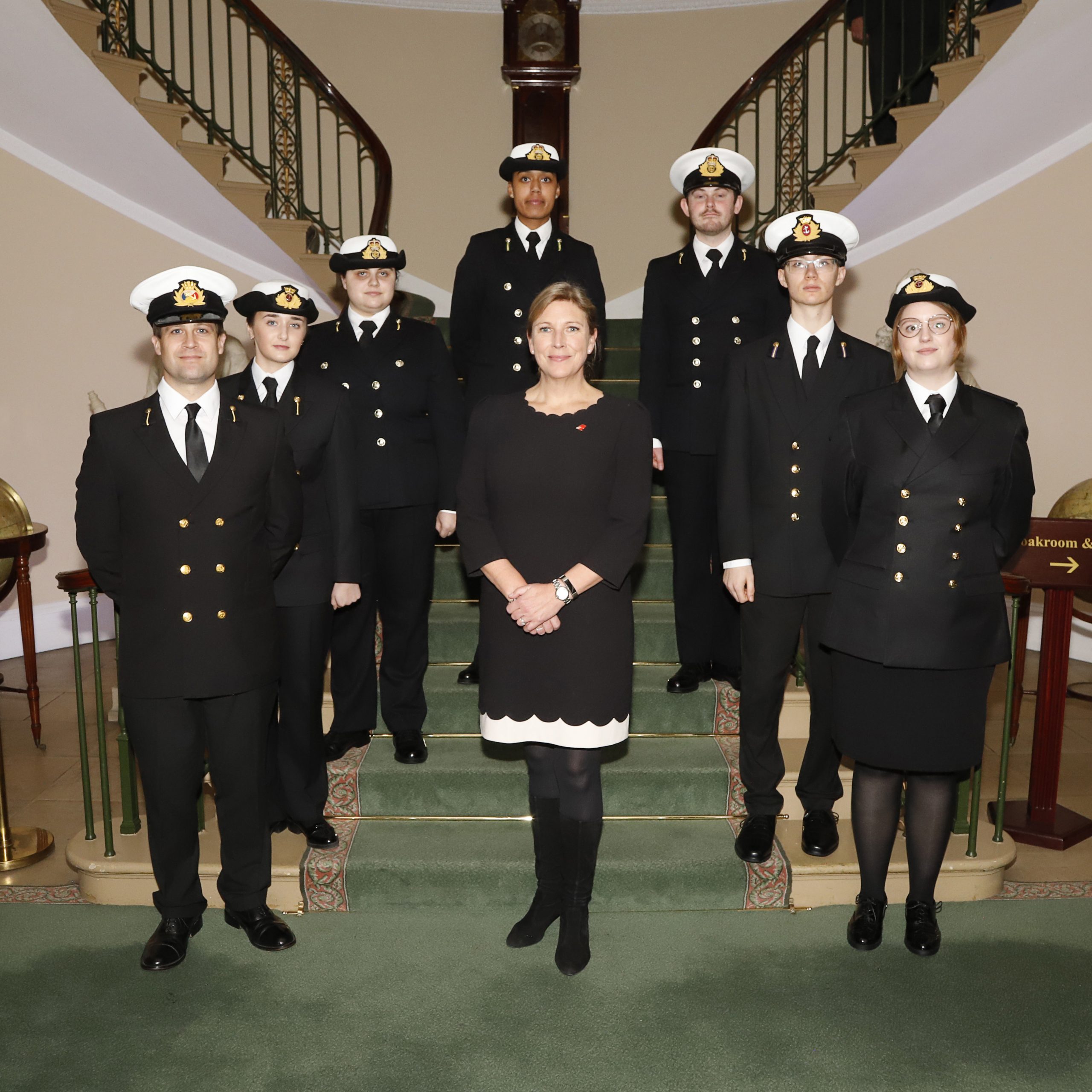 Carnival UK Cadet presents at Merchant Navy Medal Ceremony – Cunard Careers